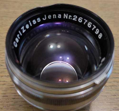 Объектив Carl Zeiss Jena Sonnar 1:1,5 f5cm T