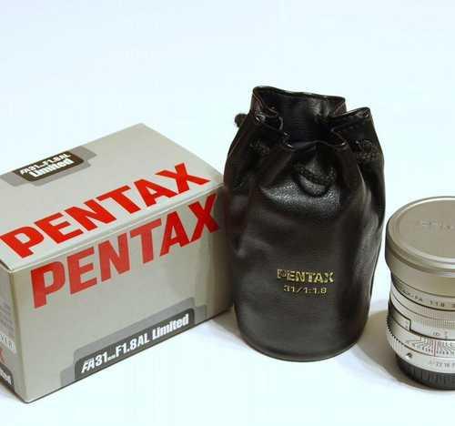SMC Pentax FA 31mm f1/1.8 Limited