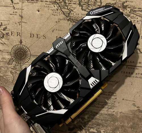 Видеокарта игровая MSI GTX 1060 6gb