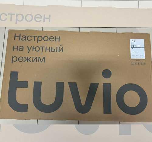 Телевизор Tuvio 43" Full HD dled Frameless