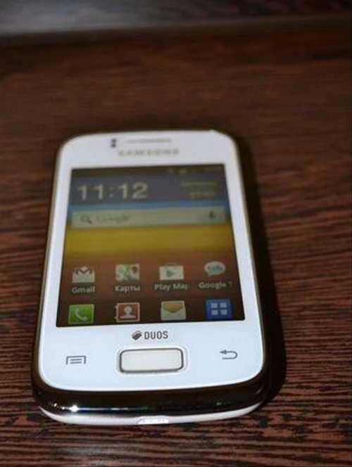 Смартфон Samsung S6102 Galaxy Y Duos (White)