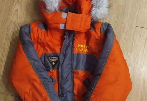 Куртка зимняя на мальчика 116 Lapland