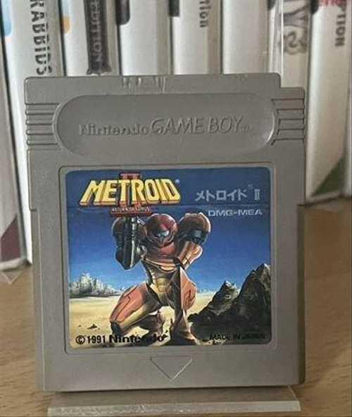 Metroid II return of samus game boy original