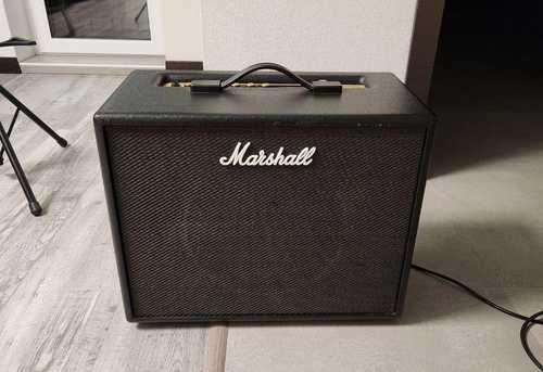 Гитарный комбоусилитель marshall code 50