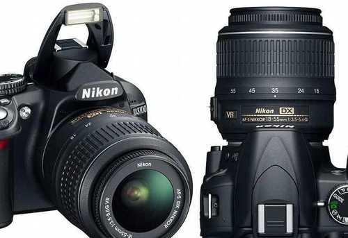 Nikon d3100 Kit 18-55 VR зеркальный фотоаппарат