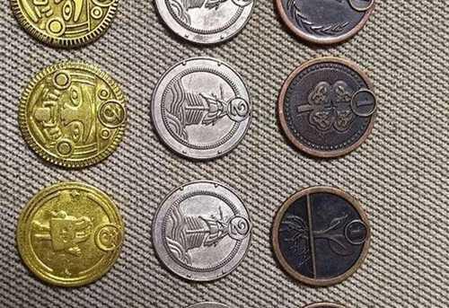 Монетки из пятерочки и магнита