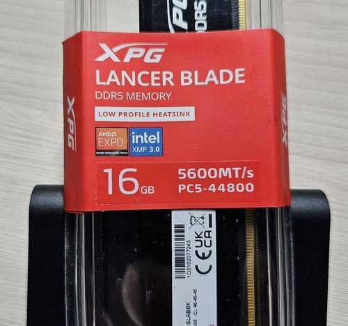 Adata XPG Lancer Blade 16gb 5600 мгц