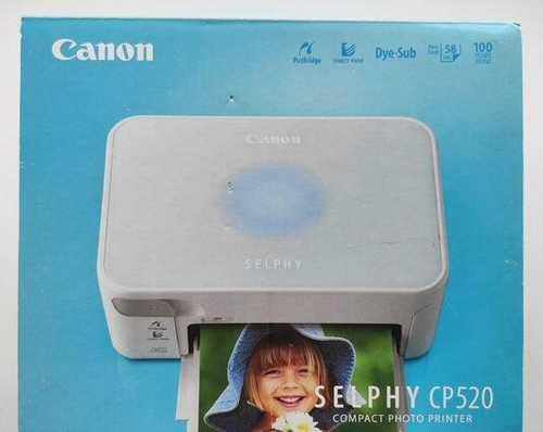 Новый принтер Canon selphy cp 520