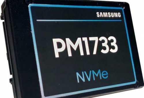 Samsung PM1733 1.92Tb U.2 NVMe PCIe 4.0 x4/dual po