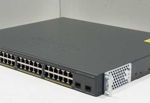 Коммутатор Cisco WS-C2960RX-48LPD-L 10Gb PoE 370W