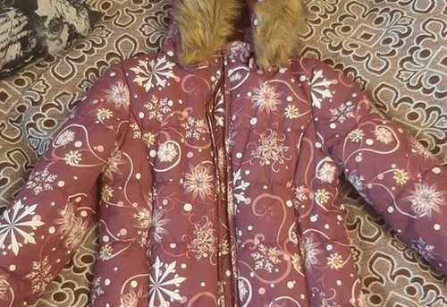 Куртка пальто зимняя Huppa
