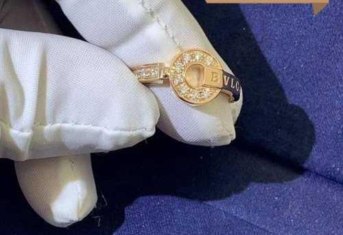 Кольцо Bvlgari, золото, бриллианты 0.28ct