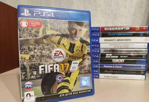 FIFA 17 — игра на диске для приставки PS4 / PS5