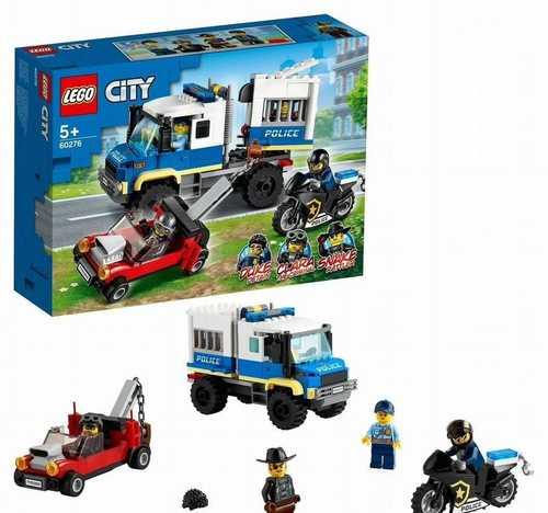 Lego city 60276 полиция и преступники