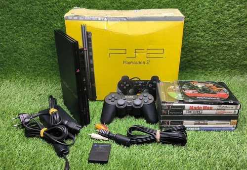 Sony Playstation 2 + Комплект + Игры