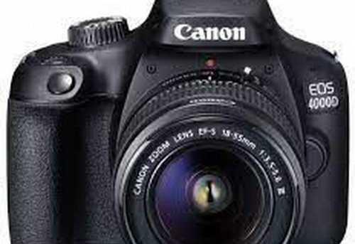 Фотоаппарат Canon 4000D kit 18-55mm III (Гарантия)