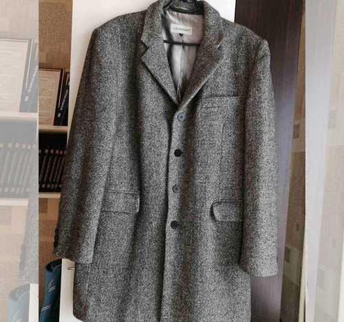 Классическое пальто мужское 52 54
