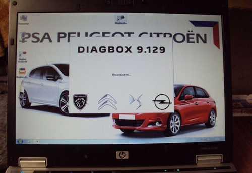 Сканер Lexia комплект Peugeot/Citroen