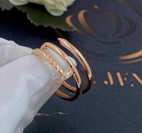 Кольцо Cartier Juste un Clou золото 0,08ct