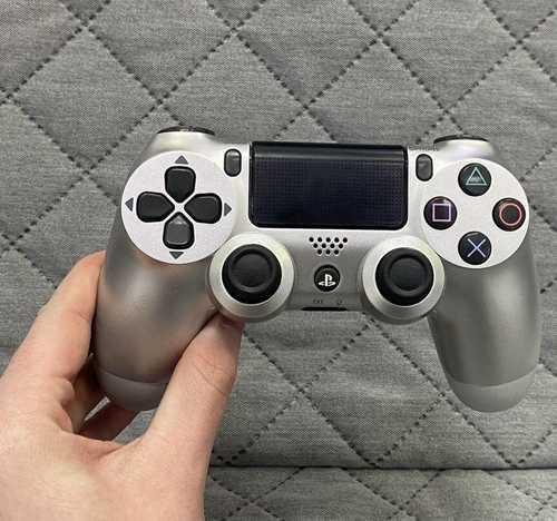 Геймпад Dualshock 4 Серебряный