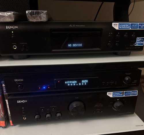 Denon усилитель 720, CD 720, Tuner 1510, Blueray