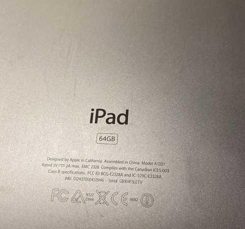 iPad a1337 64gb