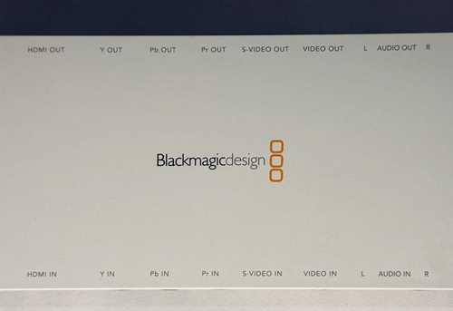 Blackmagic Intensity Shuttle Thunderbolt