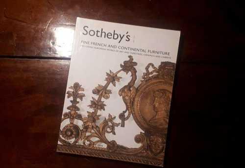 Каталог Sotheby's мебель,керамика,ковры,гобелены