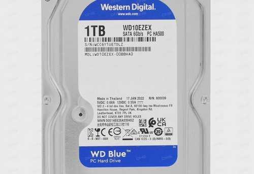 Жесткий диск WD Blue HDD 1 тб