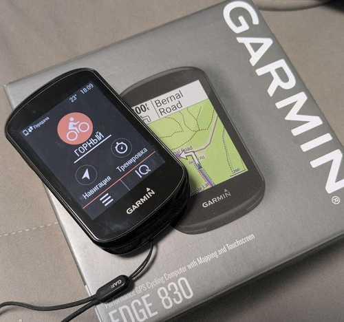 Велокомпьютер garmin edge 830