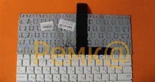 Клавиатура для ноутбука Asus X200 белая