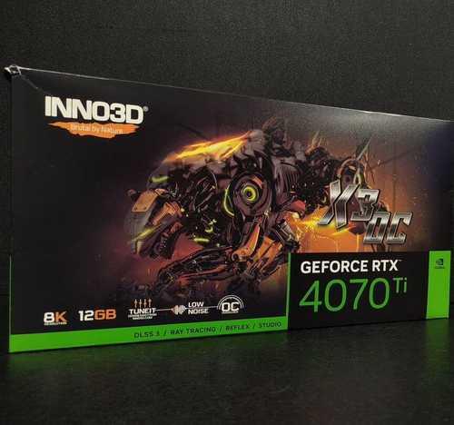 Inno3D RTX 4070Ti X3 OC12gb / Обмен/Гарантия