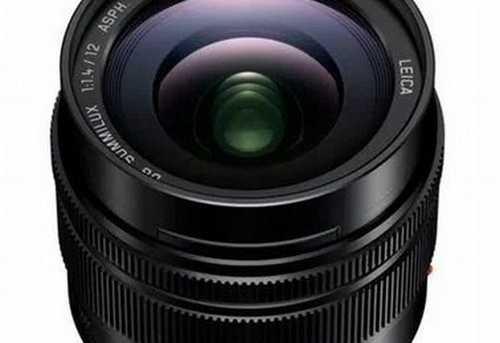 Panasonic Leica DG Summilux 12mm f/1.4 asph