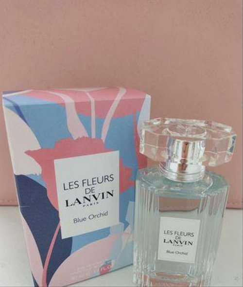 Туалетная вода женская новая lanvin Blue Orchid