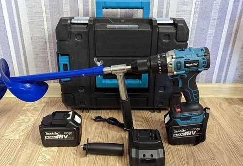 Новый Makita Ледобур + Шнек Для Рыбалки Тип 1