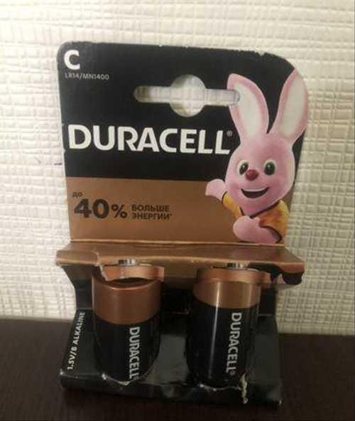 Батарейки Duracell Basic C / LR14 1,5V