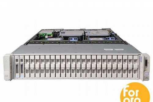 Сервер cisco UCS c240 M5 24sff 2x6142Gold 160GB