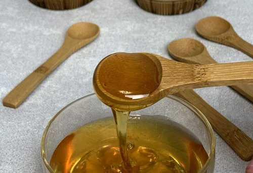 Деревянная ложка для мёда 13 см
