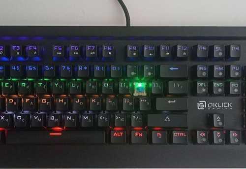 Игровая механическая клавиатура Oklick 920G Iron