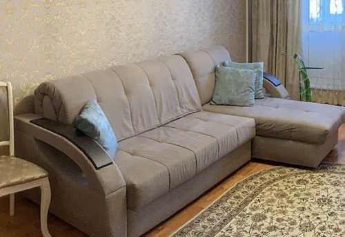 Угловой диван-кровать dreamart Монреаль (Hoff)