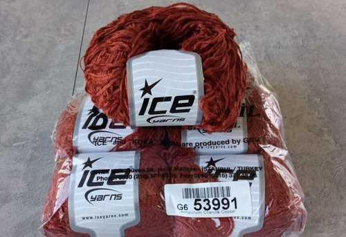 Велюровая пряжа Ice Yarns упаковка