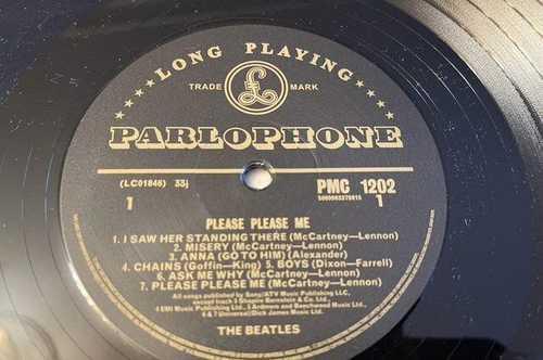 Beatles mono Юбилейное Золотой Parlophone