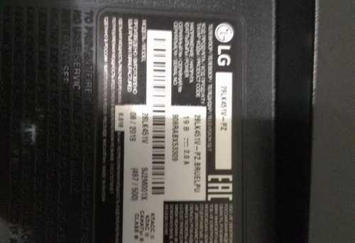 Телевизор LG 28" на запчасти