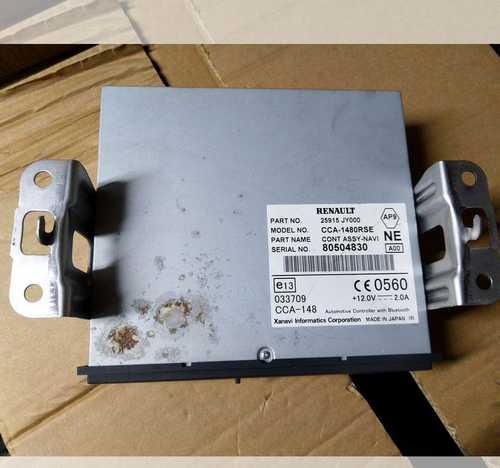 Блок системы навигации Renault Koleos 1 HY0 25915J