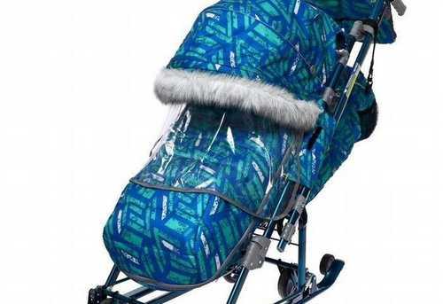 Санки-коляска для детей nika комбинированная Ника