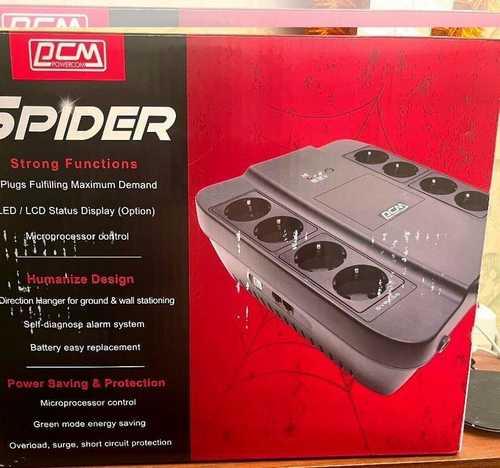 Бесперебойник ибп Powercom Spider SPD-1000U