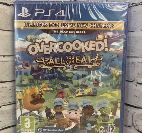 Игра для PS4 Overcooked All you can Eat