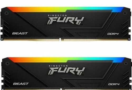 Kingston dimm DDR4 2x16Gb Fury Beast RGB RTL Gamin