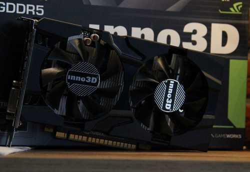 Видеокарта nvidia geforce GTX 1050TI 4GB inno 3D