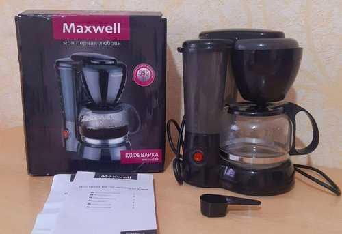 Кофеварка Maxwell MW-1660 BK